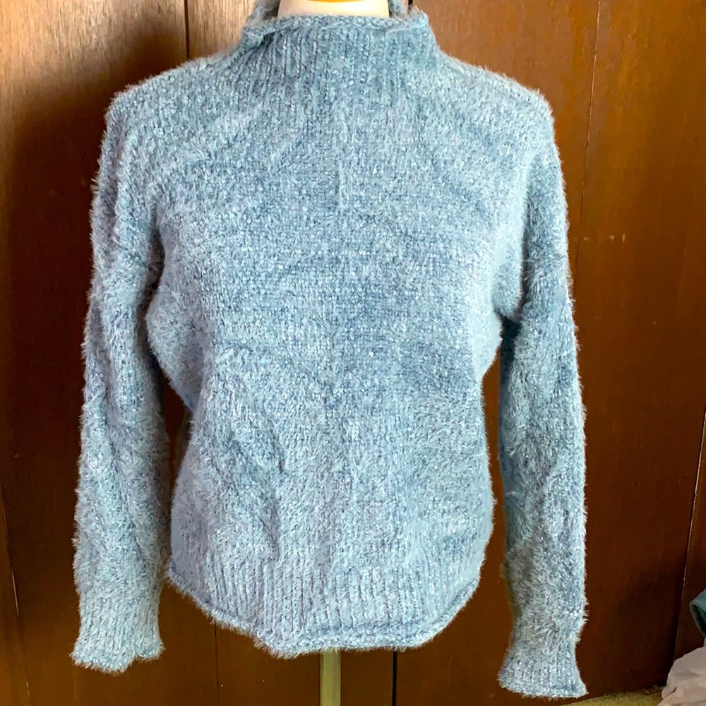 Super Soft Blue Sweater - Gem